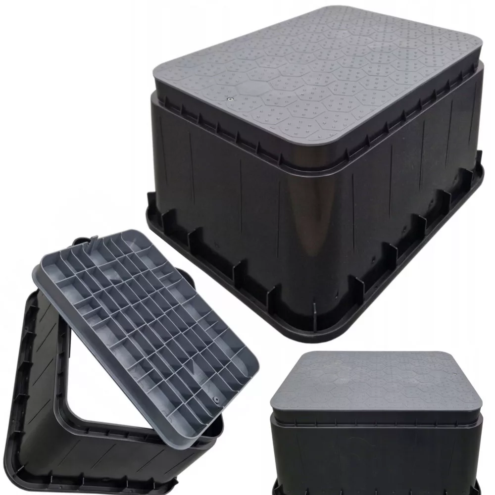JUMBO VENTIL MANHOLE BOX 14" 6 AQUABIN Magnetventile Gr