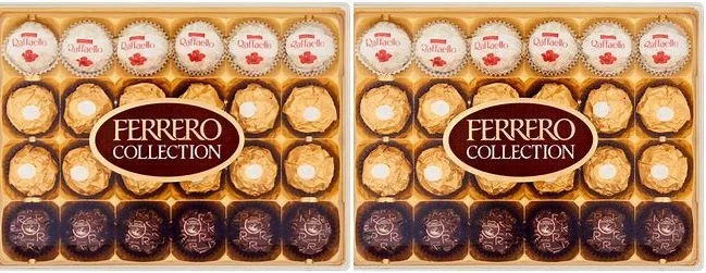 Ferrero Collection Pralinen-Set - 2 x 24 Stück à 269g mit dr