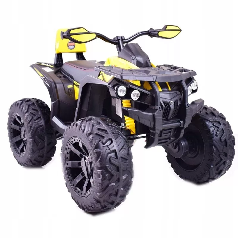 GROSSES QUAD MIT POWER HERO-BATTERIE – 4 MOTOREN, WEICHE RÄD